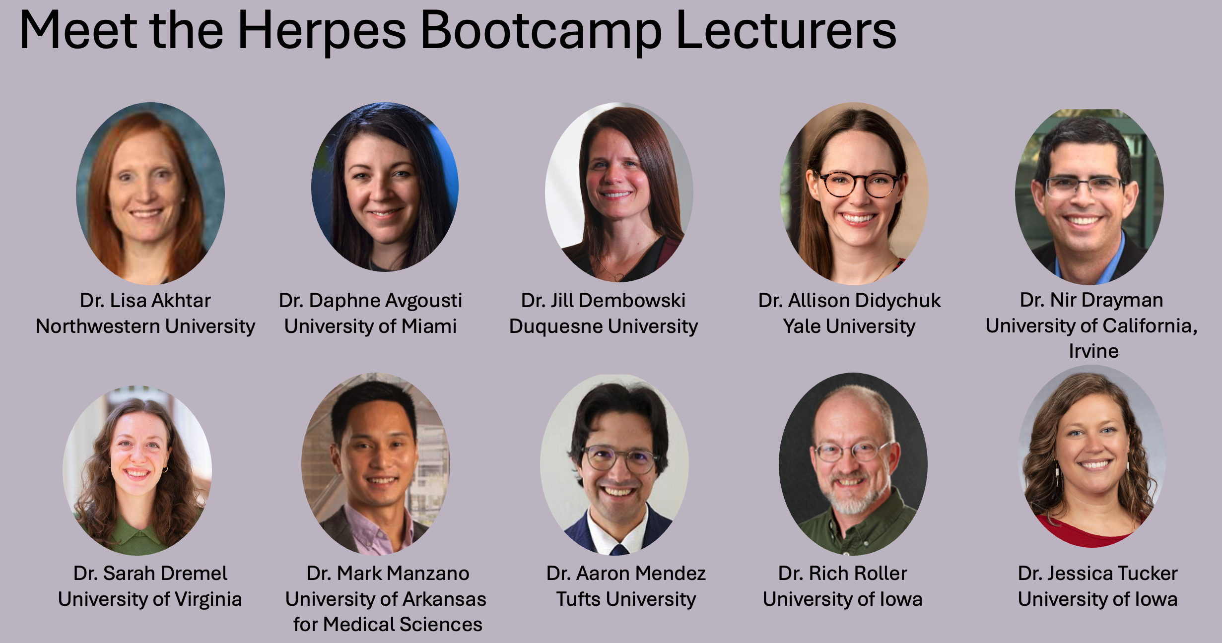 Herpes Bootcamp | jtucker.lab.uiowa.edu - The University of Iowa